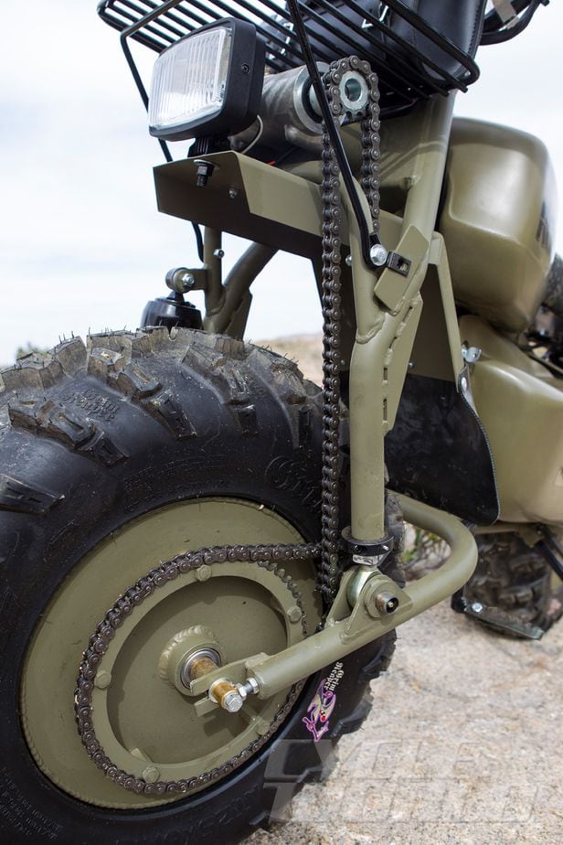 Wheel Drive Motorcycle Rokon