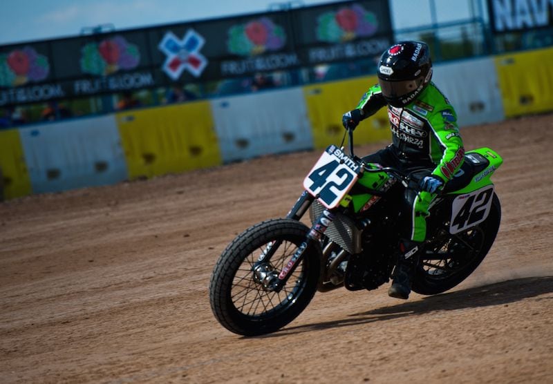 Drama & Action Strike in Austin as Kawasaki’s Bryan Smith Wins the Inaugural X Games Flat Track ...