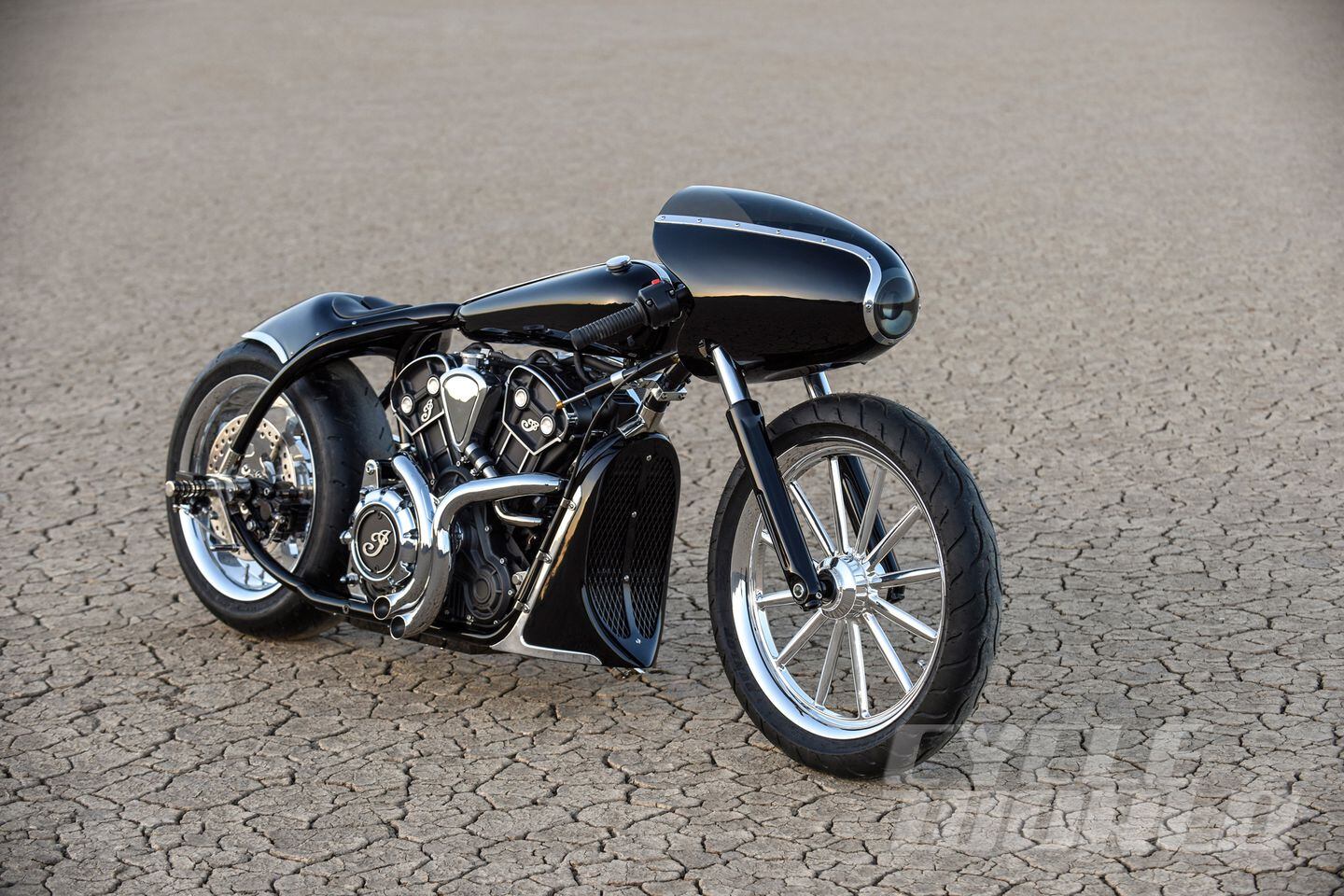 CUSTOM & STYLE PHOTO GALLERY: Indian Black Bullet Scout Custom ...