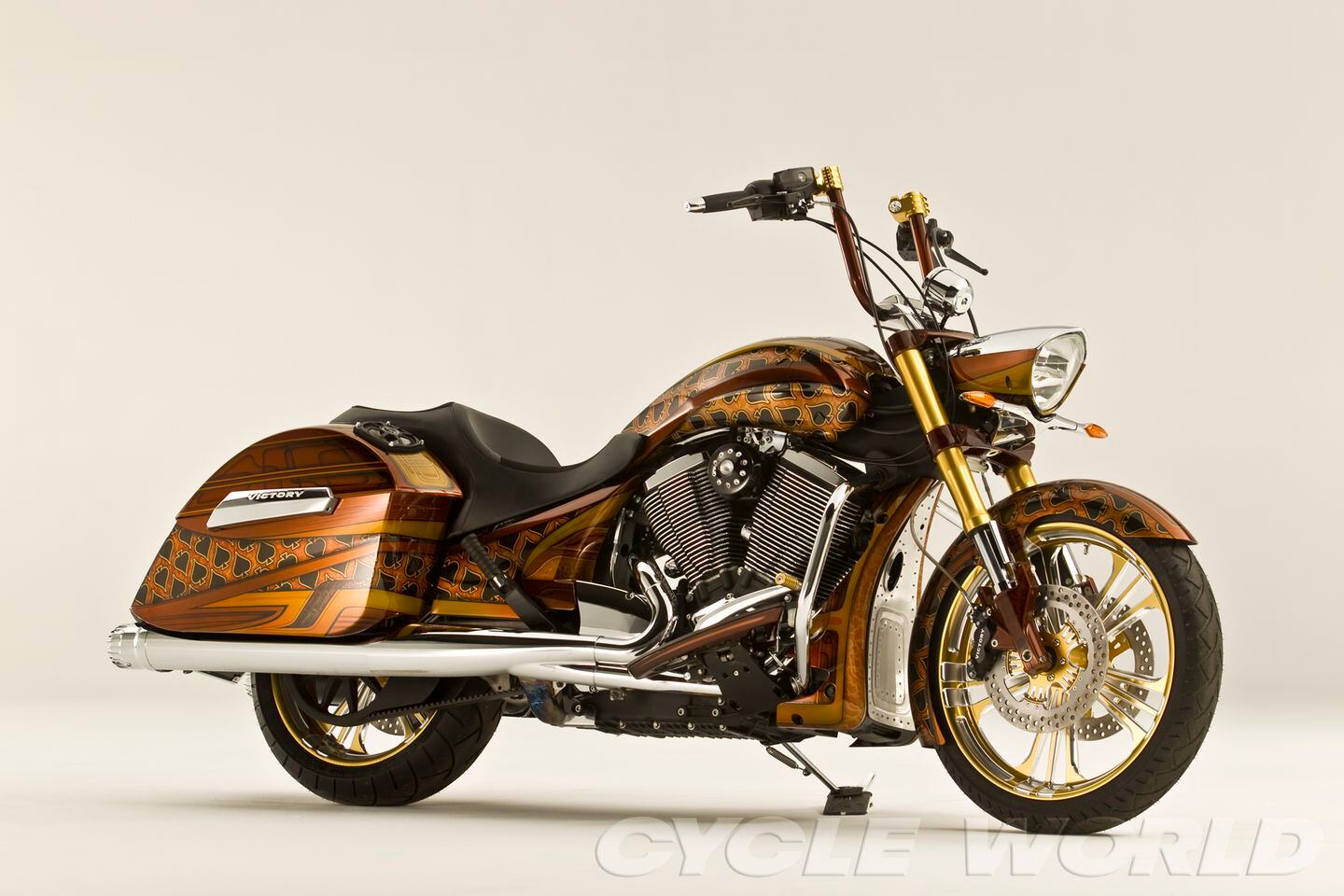 Custom Victory Motorcycles With Ape Hangers