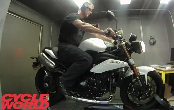 2011 Triumph Speed Triple Dyno Review- Motorcycle Dyno Runs | Cycle World