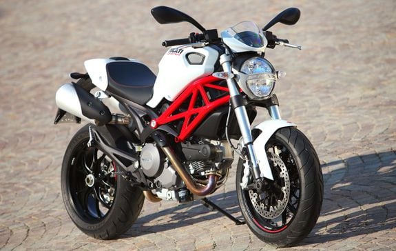 Ducati Monster 796 White