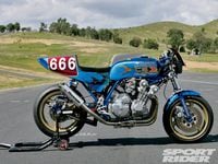 Wild File: Honda CBX Racebike - 666 The Number of The Beast | Cycle World