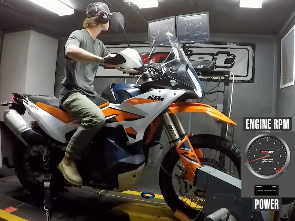 2023 KTM 890 Adventure R Dyno Run | Cycle World