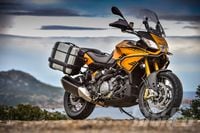 2015 Aprilia Caponord 1200 Rally First Ride Motorcycle Review- Photos ...
