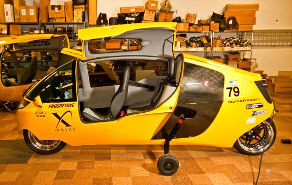 X-Tracer Competes in X-Prize- Peraves Electric-Powered E-Tracer | Cycle ...