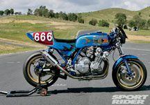 Wild File: Honda CBX Racebike - 666 The Number of The Beast | Cycle World