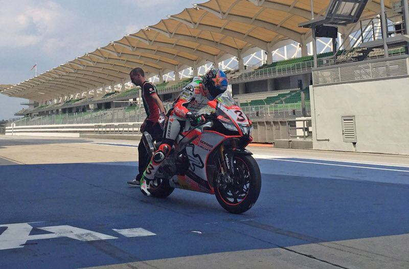 Max Biaggi Prepares for His Second Wild Card of the Season with Aprilia ...
