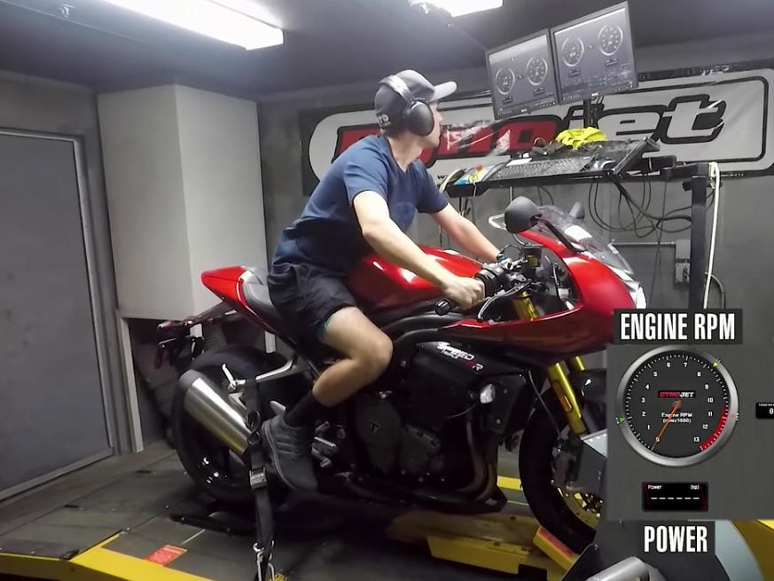 2023 Triumph Speed Triple 1200 RR Dyno Test | Cycle World