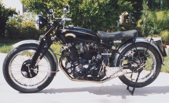 CW Garage: Tim Ivers' 1951 Series-C Vincent Black Shadow - First Look ...