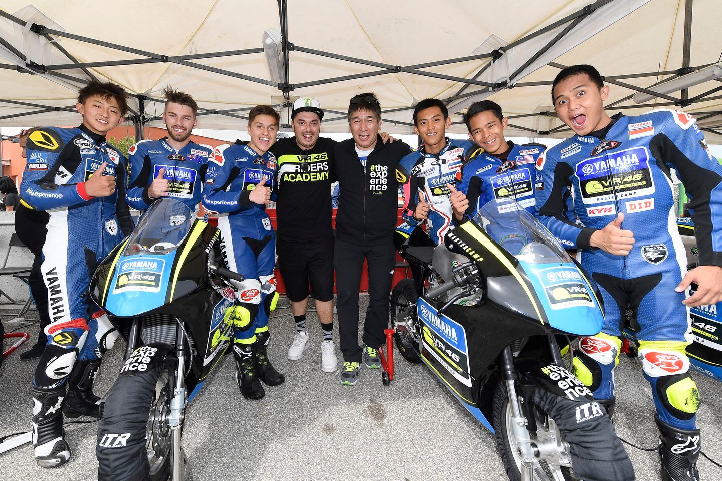 The VR46 Academy Master Camp Students Speed Up on Second Day | Cycle World