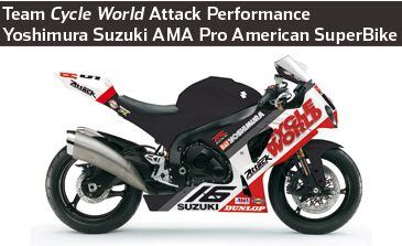 Team Cycle World Attack Performance Yoshimura Suzuki AMA Pro American ...