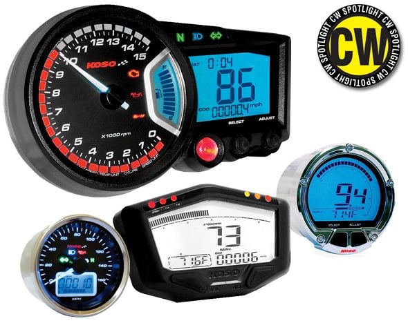 KOSO Instruments- Motorcycle Digital Gauges- Speedometers- New Product ...