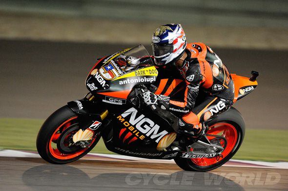 Seeking Answers: Colin Edwards Tests Alternative MotoGP CRT Chassis ...