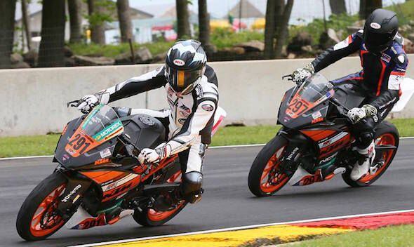 KTM Releases Footage of Inaugural MotoAmerica KTM RC Cup Series Event ...