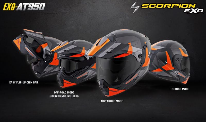 Scorpion EXO-AT950 ADV Modular Helmet - New Product | Cycle World