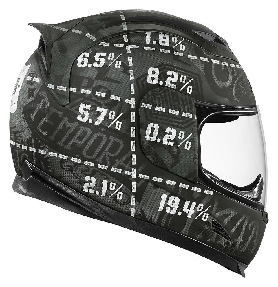 Icon Motorsports Introduces New ‘Statistic’ Graphic to Airframe Helmet ...