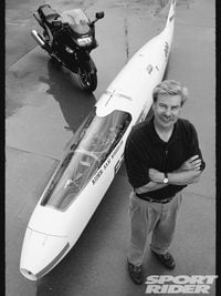 Sam Wheeler's EZ-Hook Streamliner | The Quest For 400 Mph | Cycle World