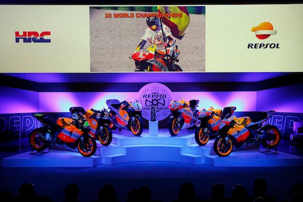 Repsol and Honda: 20 Years of Sporting Success and Technological ...