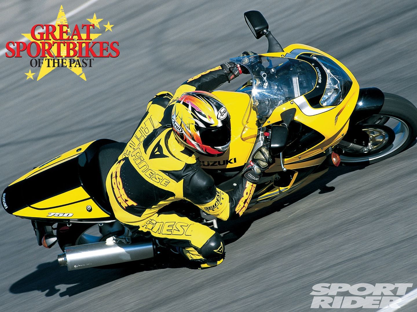 Suzuki Sport Bikes Yellow