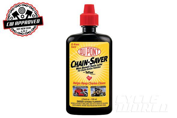 DuPont Chain Saver Wax-Based Chain Lube- NEW IDEAS | Cycle World