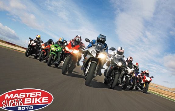 MasterBike 2010: The Best European and Japanese Sportbikes Battle for ...