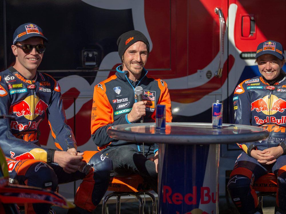 2019 Red Bull KTM Factory Racing Flat-Track Team Introduction | Cycle World