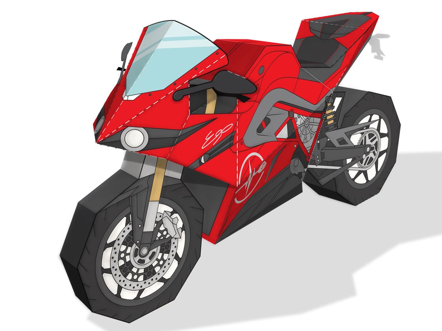 Make Your Own Paper Motorcycle! | Cycle World