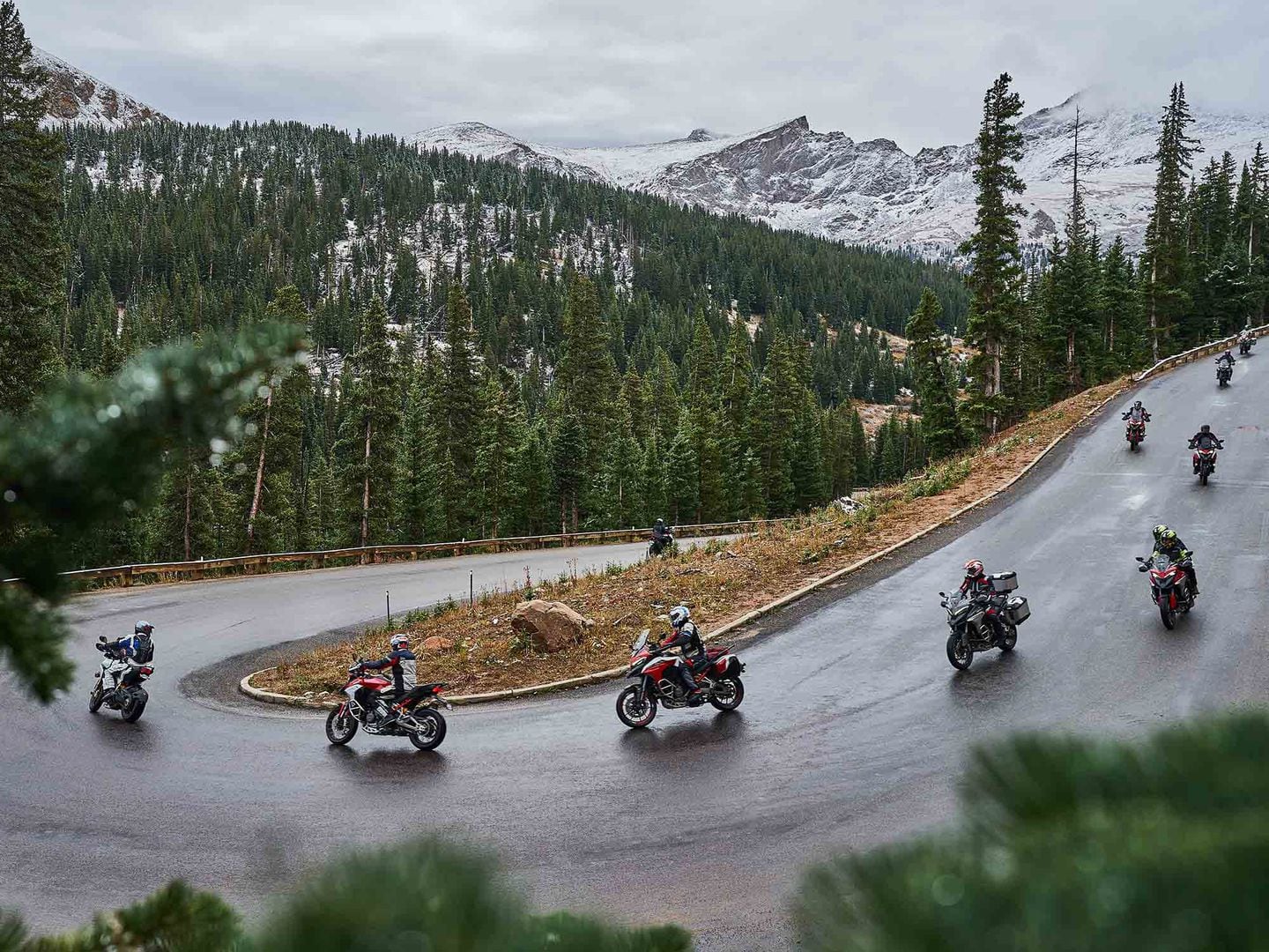 Riding Ducati’s Inaugural Giro Alpino in Colorado | Cycle World