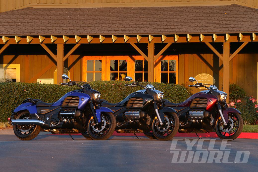 Matte Black Honda Goldwing Valkyrie