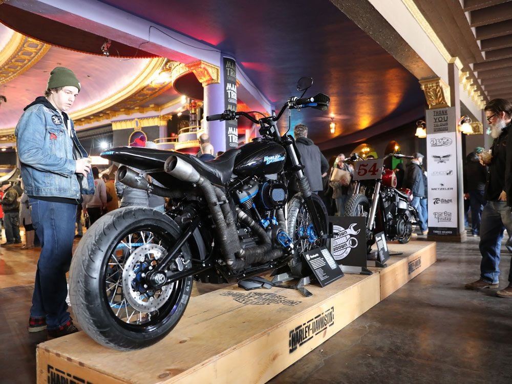 Building A Supermoto Street Bob for Harley-Davidson’s Brewtown ...
