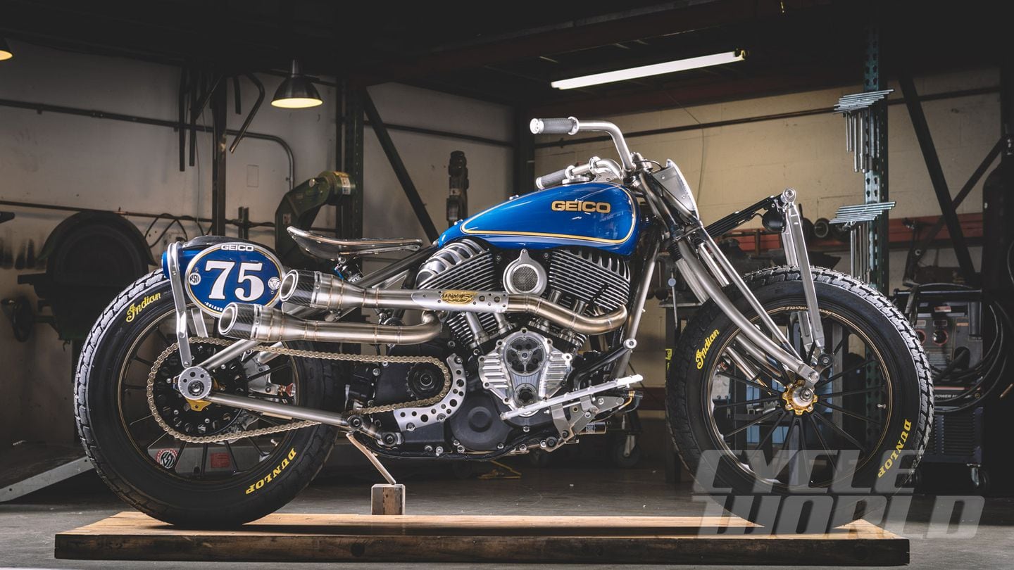 Indian Chief Racer Dirt-Tracker Custom Motorcycle | Cycle World