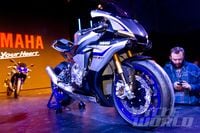 2015 Yamaha YZF-R1 Superbike First Look Motorcycle Review- EICMA 2014 ...