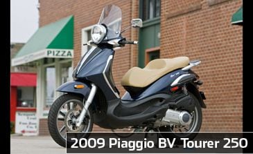 2009 Piaggio BV Tourer 250 Riding Impression Review- Piaggio Scooters ...