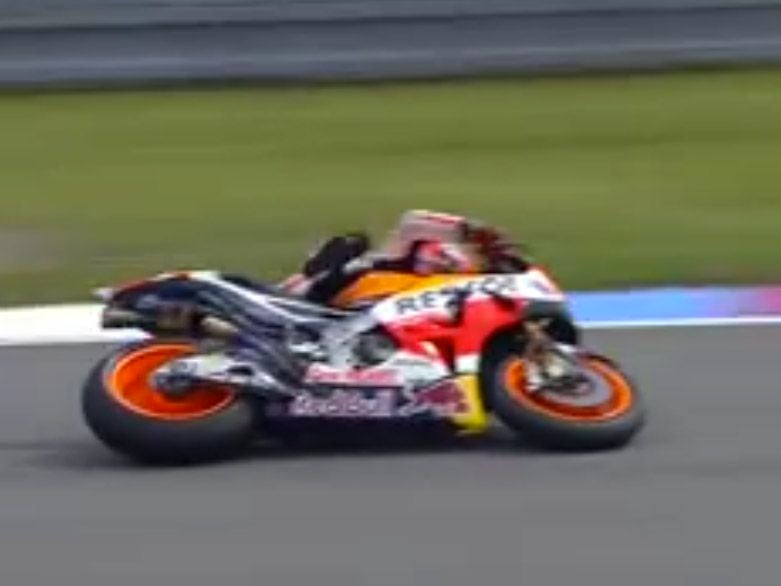 Video: MotoGP - Another amazing crash save by Marc Marquez | Cycle World