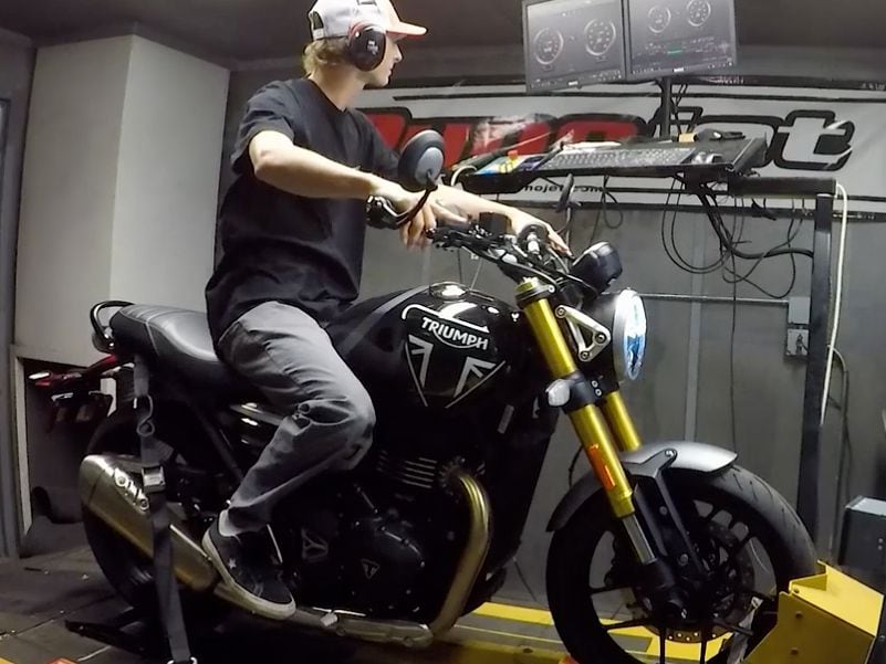 2024 Triumph Speed 400 Dyno Run | Cycle World