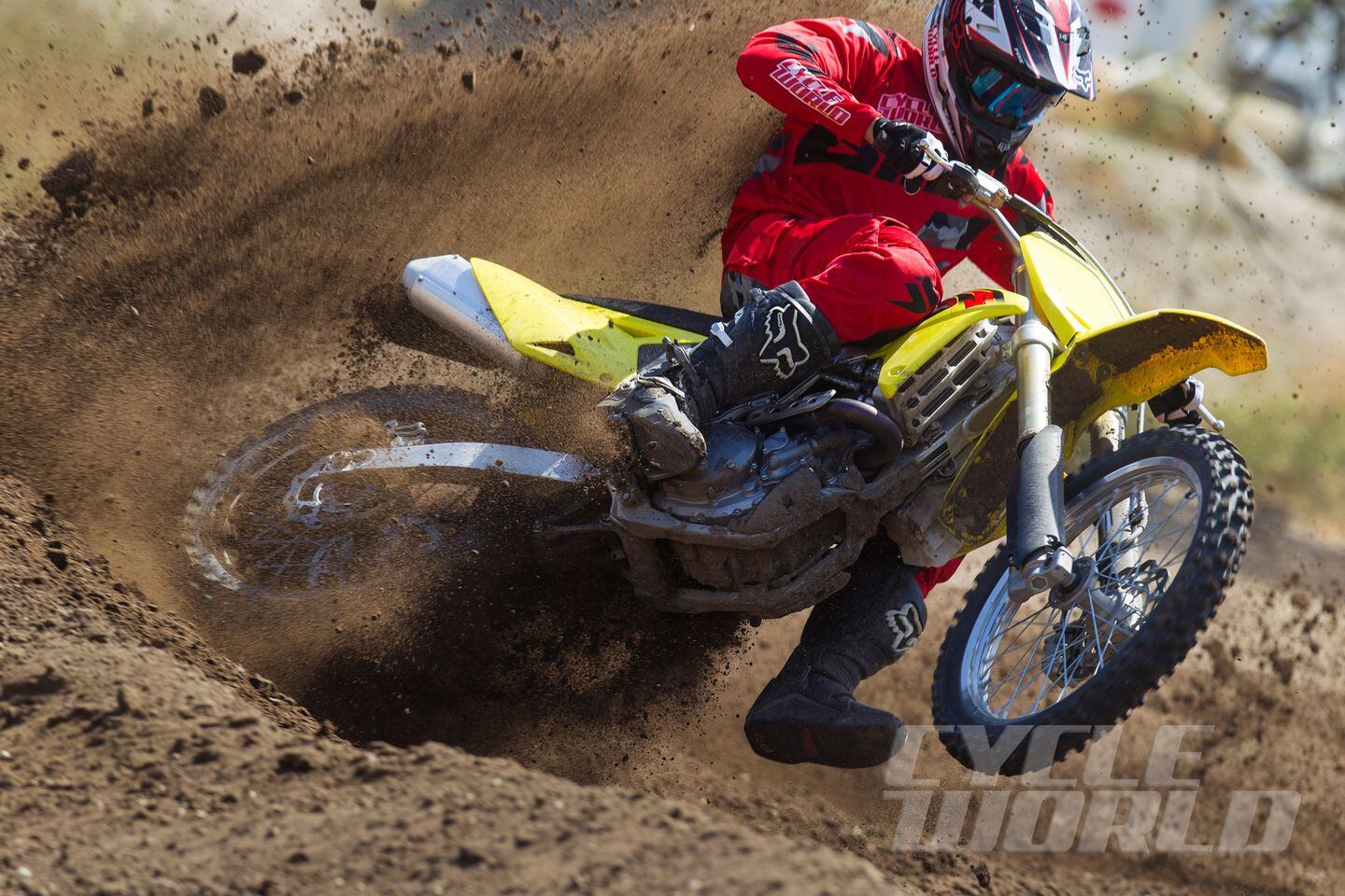 2015 Suzuki RM-Z450 Motocrosser First Ride Motorcycle Review- Photos ...