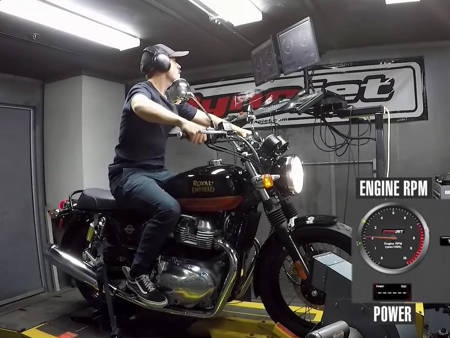 How Much Power Does the 2022 Royal Enfield INT650 Make? | Cycle World