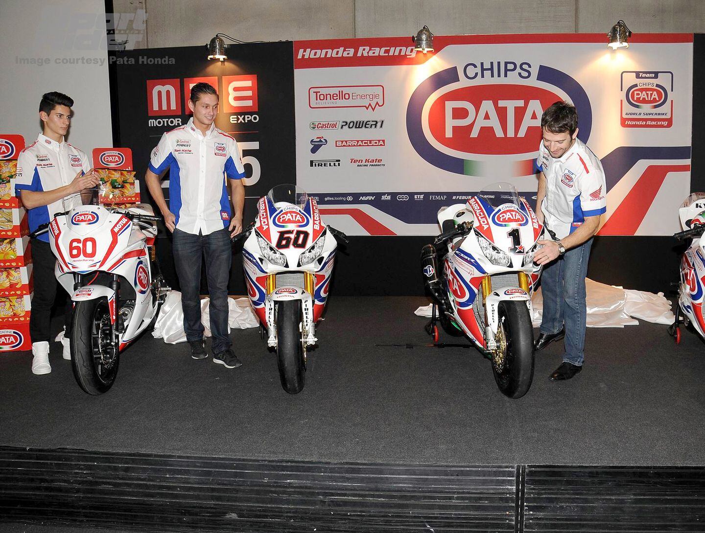 Video: 2015 Pata Honda World Superbike Team Launch | Cycle World