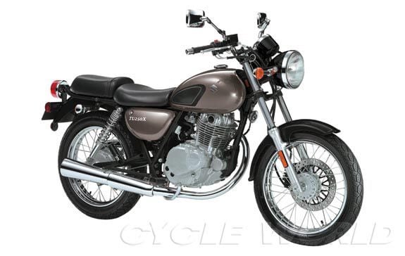 Suzuki TU250X- Ten Motorcycles for less than $5000- Bikes Under 5K ...