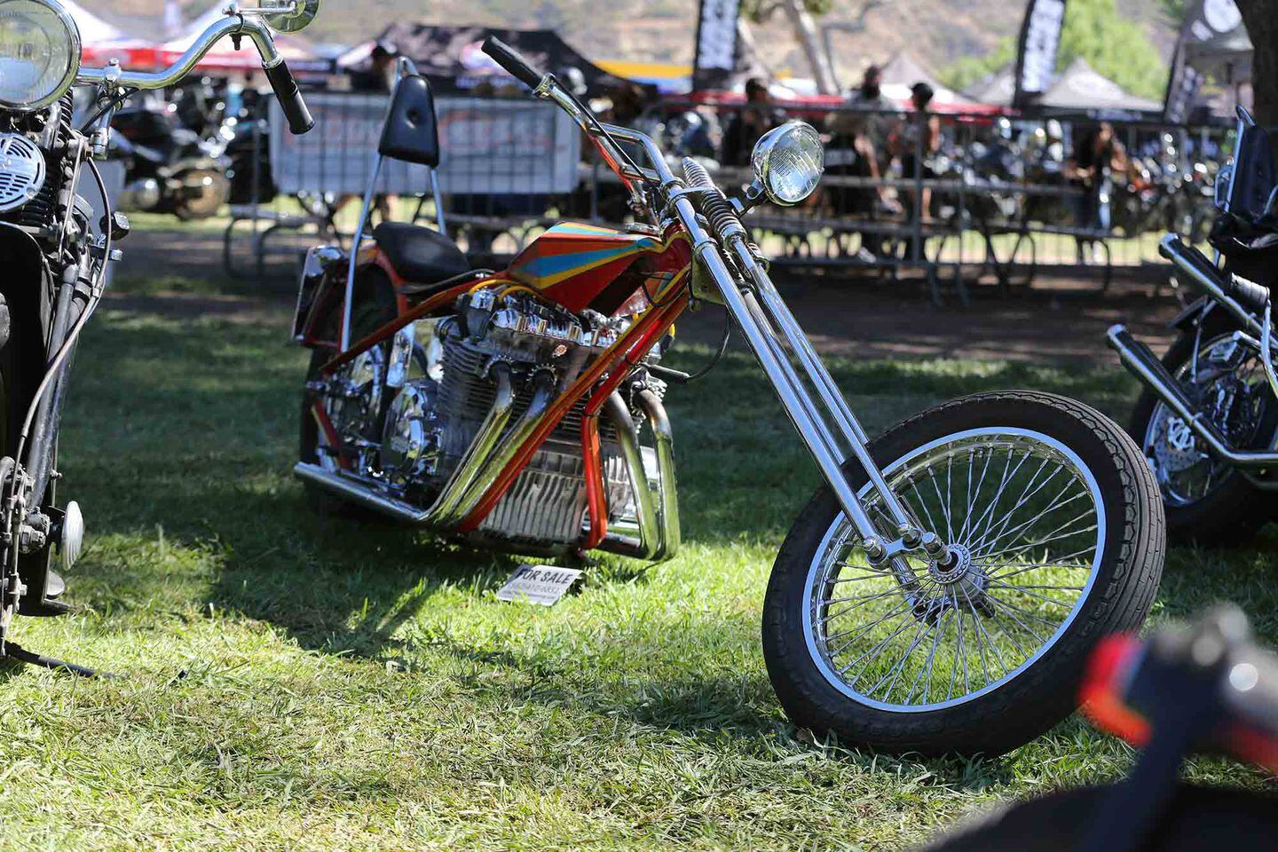 Custom Chopper Bike
