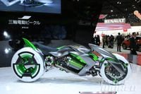 Kawasaki J Concept Three-Wheeled Motorcycle | Cycle World