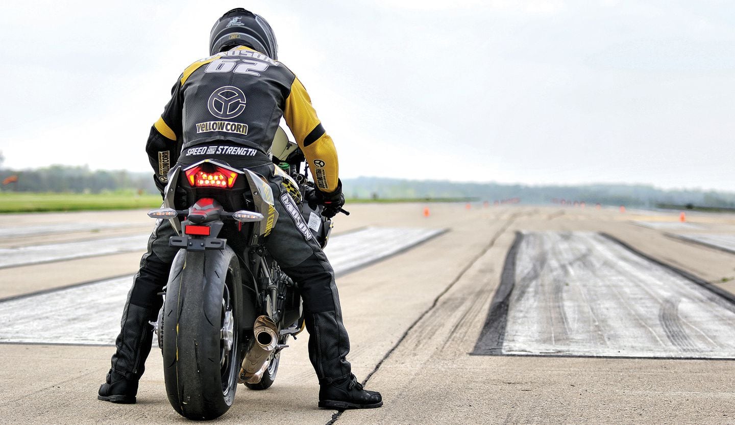 Rickey Gadson’s 302-HP Yellow Corn Kawasaki Ninja H2 | Cycle World