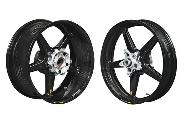 Blackstone Tek Carbon-Fiber Yamaha VMax Wheels- Motorcycle Wheels- Hubs ...
