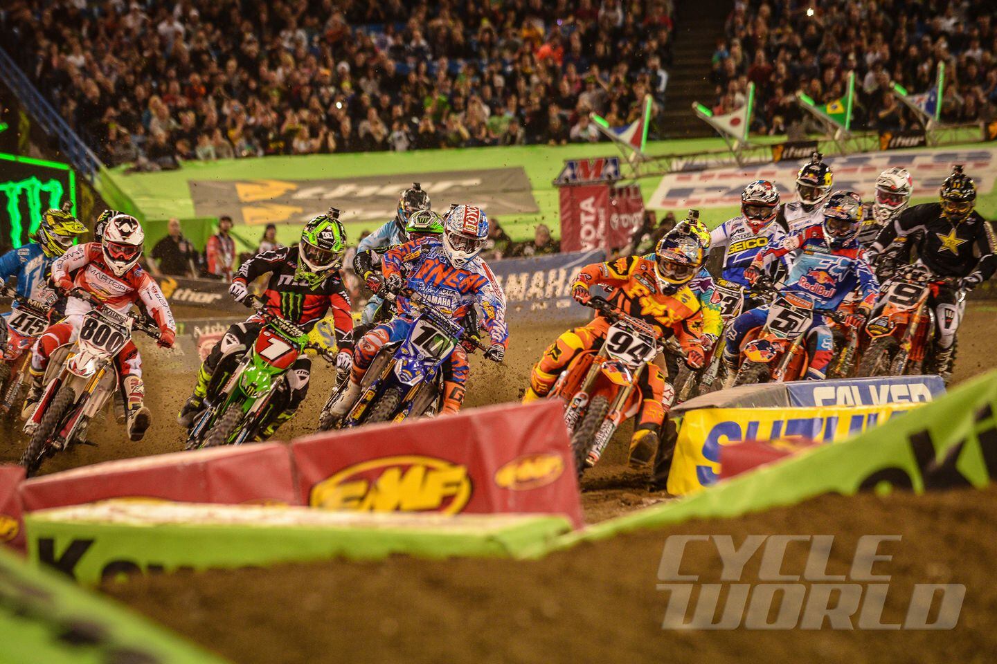 James Stewart Takes Supercross Win in Toronto For 49th Career Victory ...