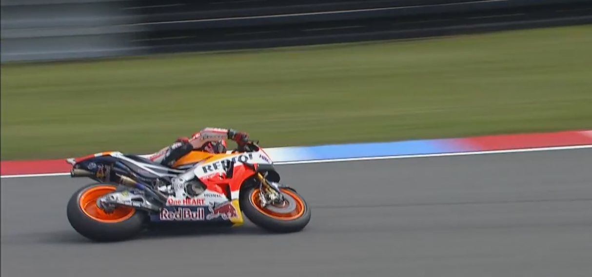 Watch Marc Marquez Make Another Insane Save with His Elbow | Cycle World
