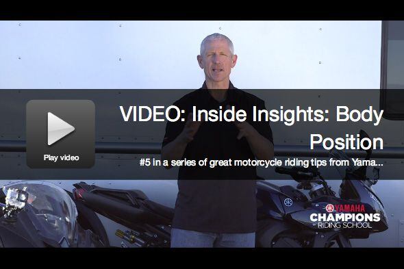 Motorcycle Riding Tips from Yamaha Champions Riding School- Video #5 ...