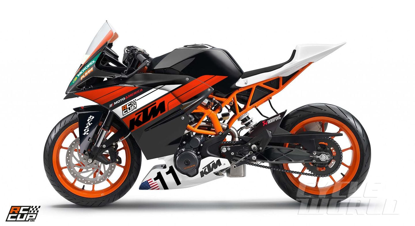 OFFICIAL DETAILS: MotoAmerica KTM RC Cup Series | Cycle World