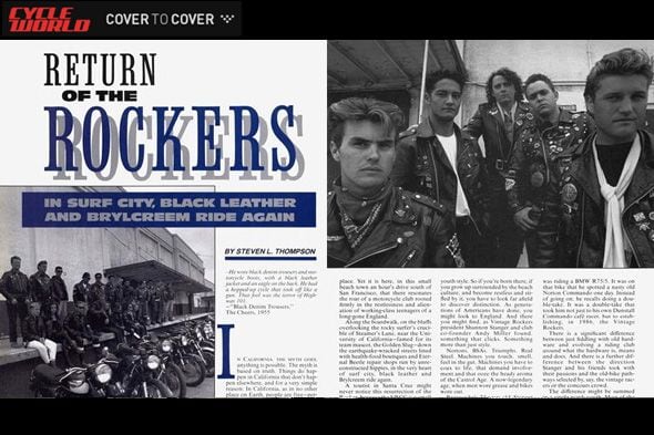 CW COVER to COVER: Return of the Rockers Motorcycle Feature | Cycle World