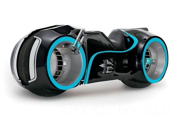 Evolve Motorcycles Xenon Light Bike- Tron Movie Light Cycle- Feature ...